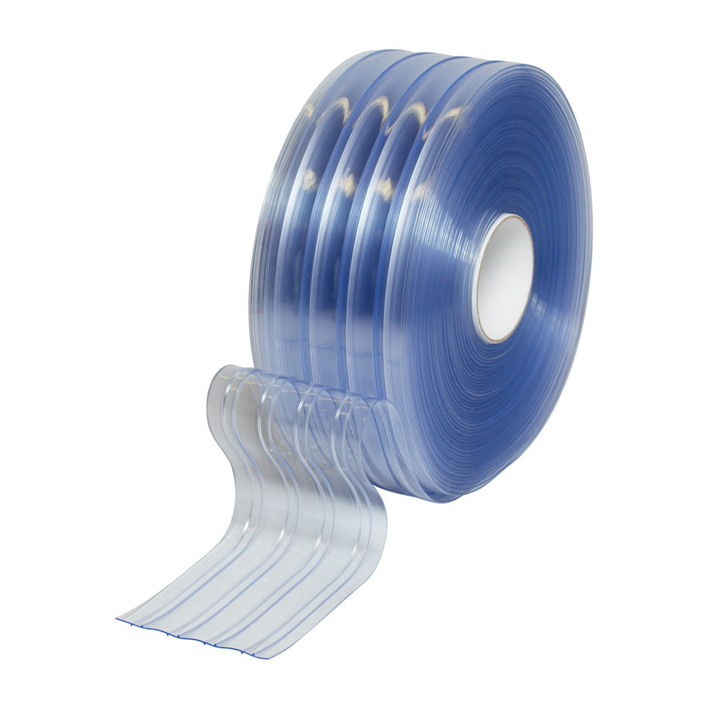 2mm x 200mm RIBBED PVC Roll (50m) – Strip Doors New Zealand